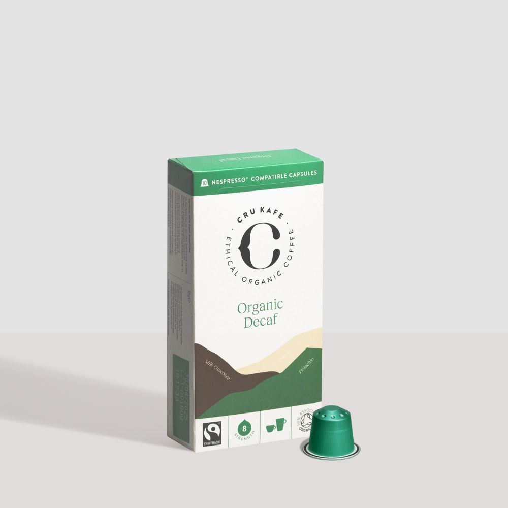 Organic Decaf Coffee Capsules – CRU Kafe | MORNING – Morning United Kingdom