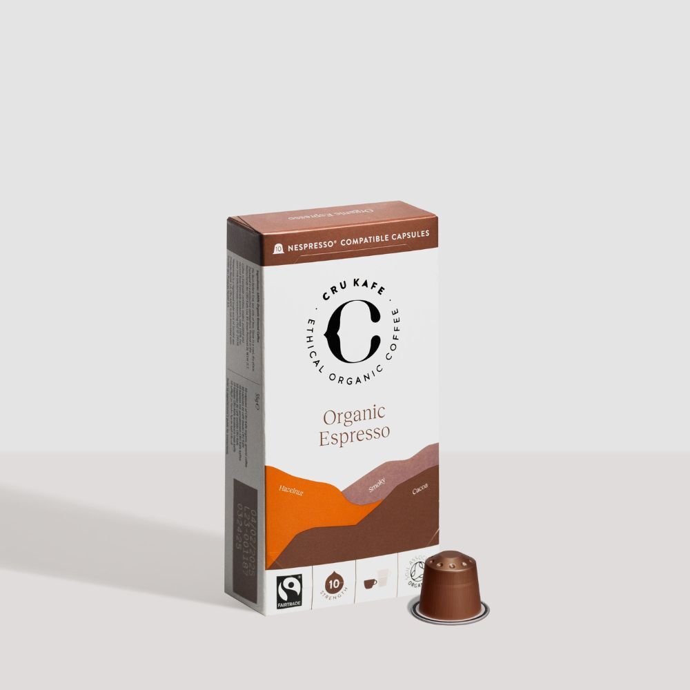 Organic Espresso Coffee Capsules – CRU Kafe | MORNING – Morning United ...