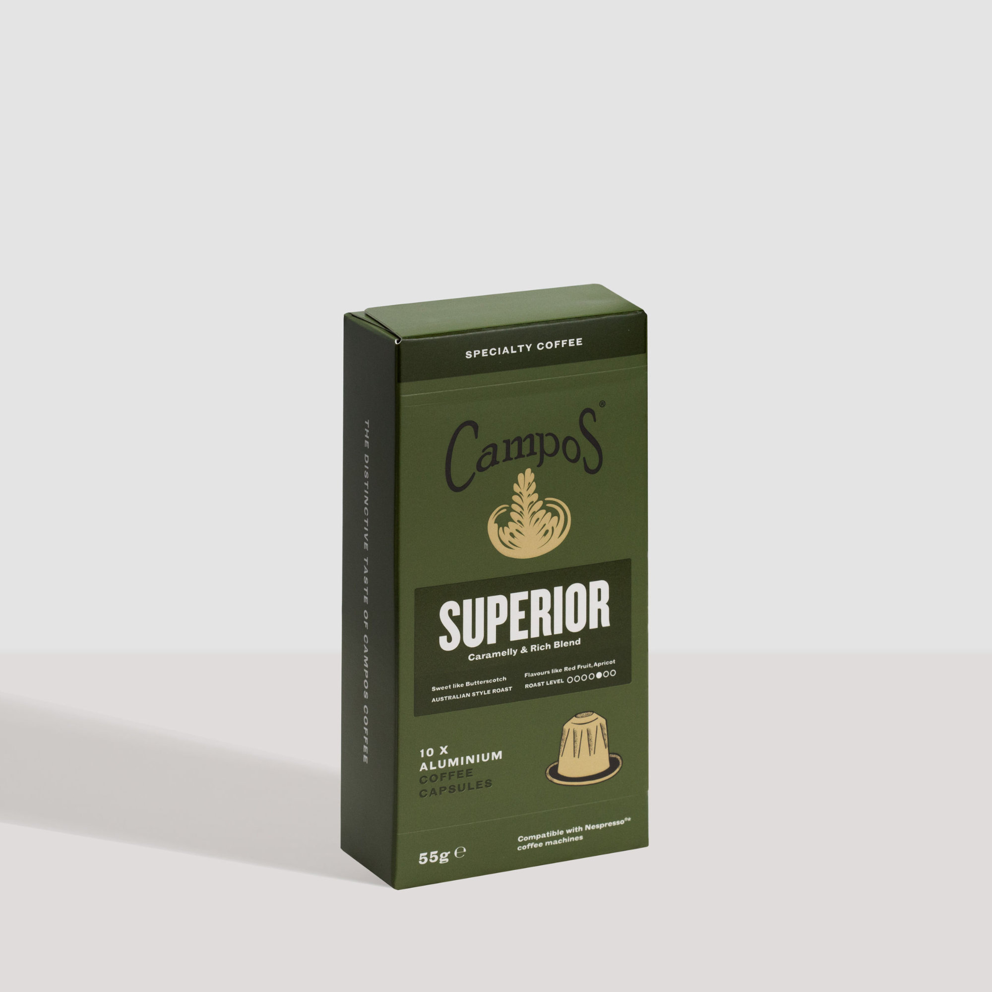 Superior Blend Coffee Capsules - Campos Coffee | MORNING – Morning ...